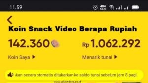 Koin Snack Video Berapa Rupiah? Begini Cara Menghitungnya – Virenial